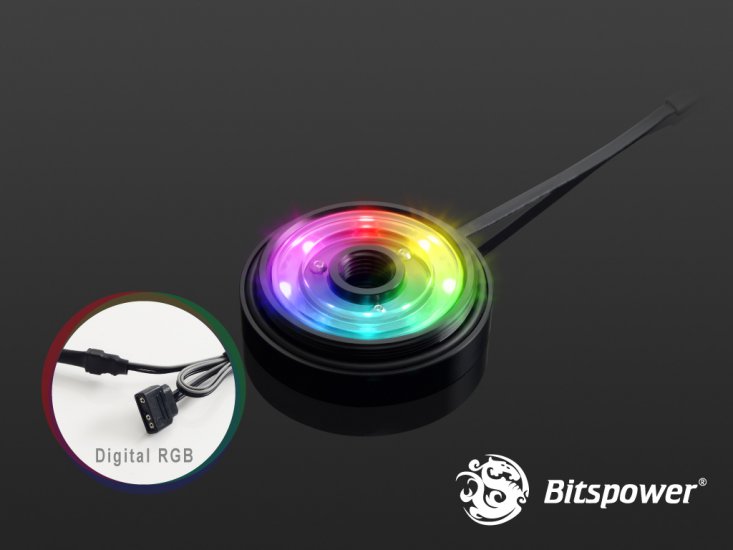 Bitspower Z-CAP I With G1/4" x1 Digital RGB BP-WTZPC1-DRGB – Performance-PCs.com