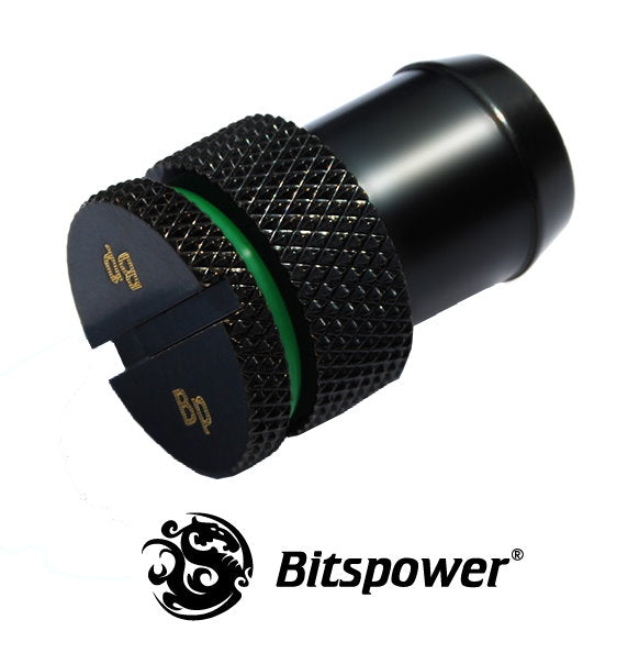 Bitspower Sealing Plug - 1/2" - Matte Black Finish – Performance-PCs.com