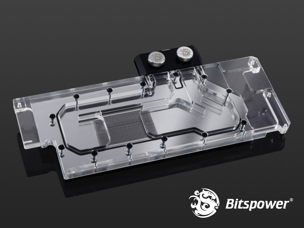 Bitspower VGA Block Quadro GP100 Nickel Acrylic BP-VGQGP100 – Performance-PCs.com