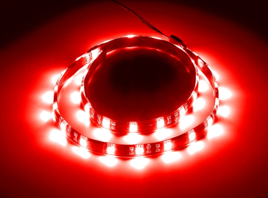 CableMod WideBeam Magnetic LED Strip Red - 60cm / 30 LEDs CM-LED-30-M60KR-R – Performance-PCs.com