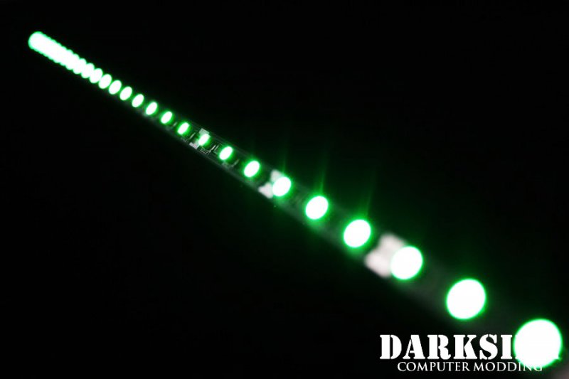 DarkSide Connect Dimmable 7.75" Modular LED Strip - Green DS-0313-D – Performance-PCs.com