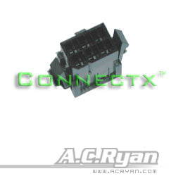 Connectx ATX 6-pin Male connector housing, Black ACR-CB1240 ...