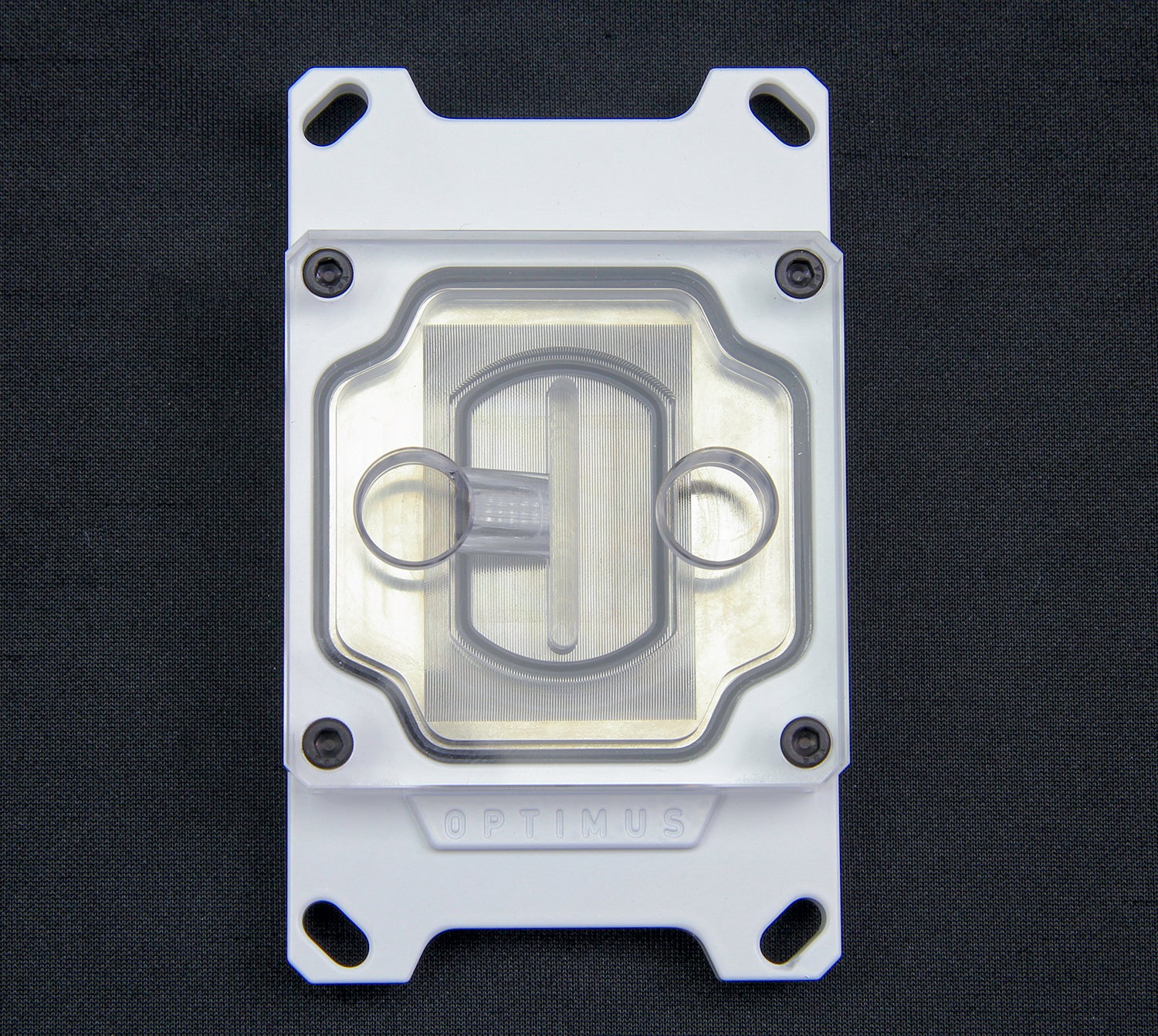 Optimus Foundation AMD CPU Block - Acetal Nickel - Bright White (or ...