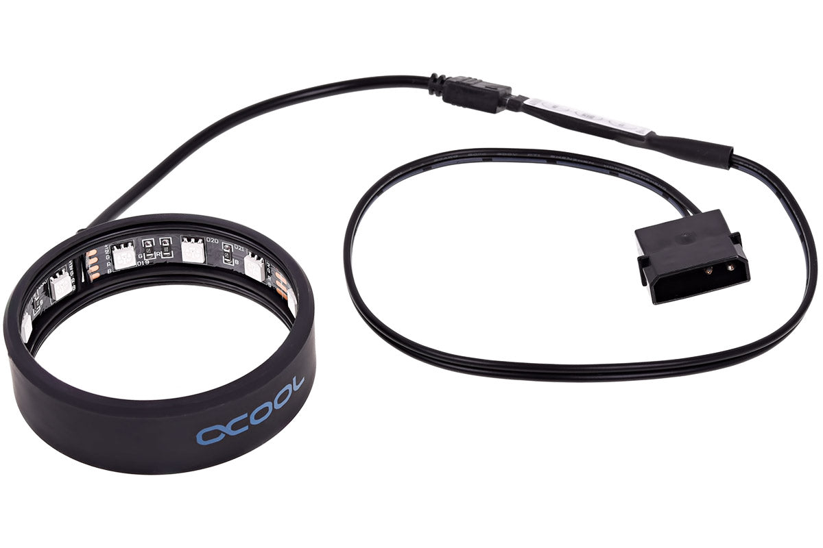 Alphacool Aurora LED Ring 60mm - RGB AC-15277 – Performance-PCs.com