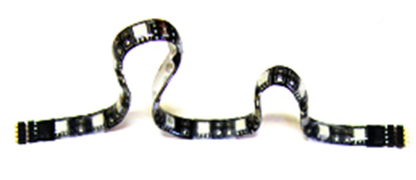 Logisys RGB Multi Color LED Flexible Strip - 12" LDX12RGB-D ...