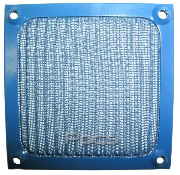 Aluminum 92 mm Fan Filter - Blue AL-FILTER92-BL – Performance-PCs.com