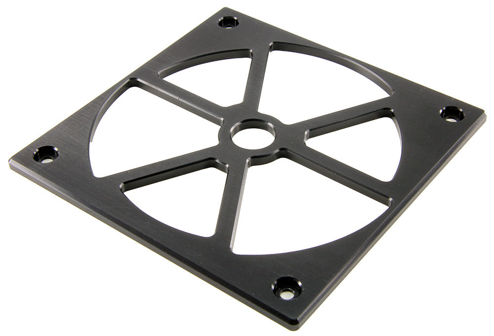 MNPCTech 140mm Machined Billet Theme Fan Grill - Reactor - Black MNPC ...