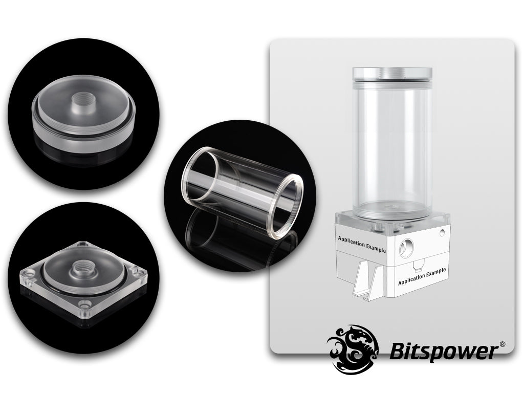 Bitspower DDC TOP Upgrade Kit 100 (Acrylic Version) – Performance-PCs.com