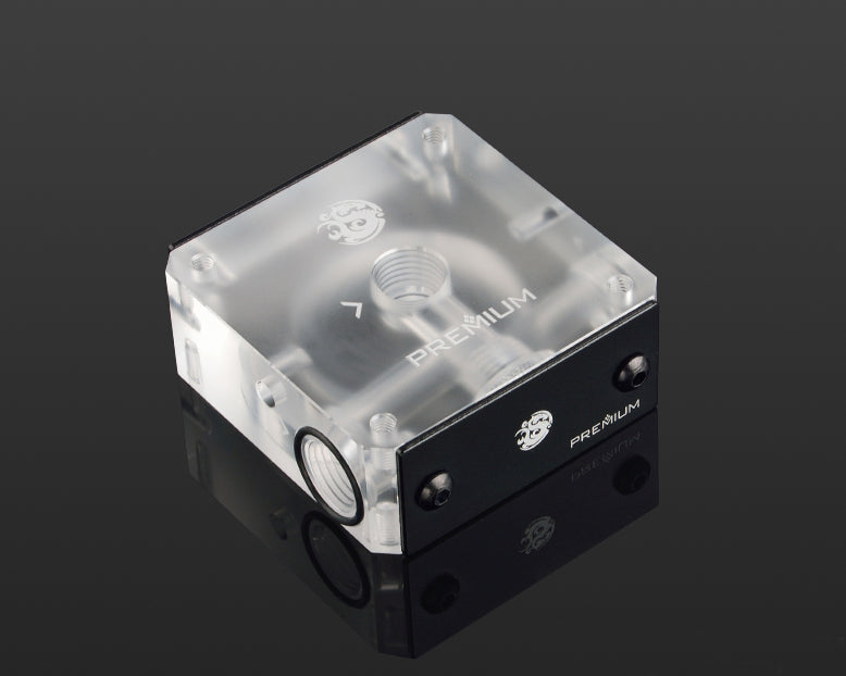 Bitspower Premium Magic-Cube Type DDC MOD TOP G1/4" (Acrylic Version ...