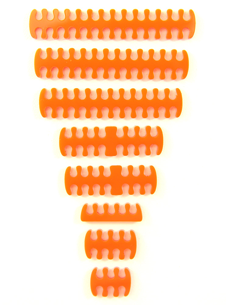 CableMod Cable Combs (4-28 Slot) - Orange – Performance-PCs.com
