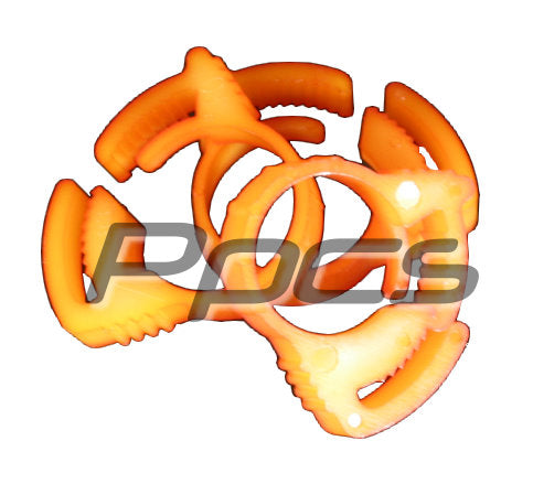 Reuseable Clamp - For 1/2" O.D. Tubing - Orange – Performance-PCs.com