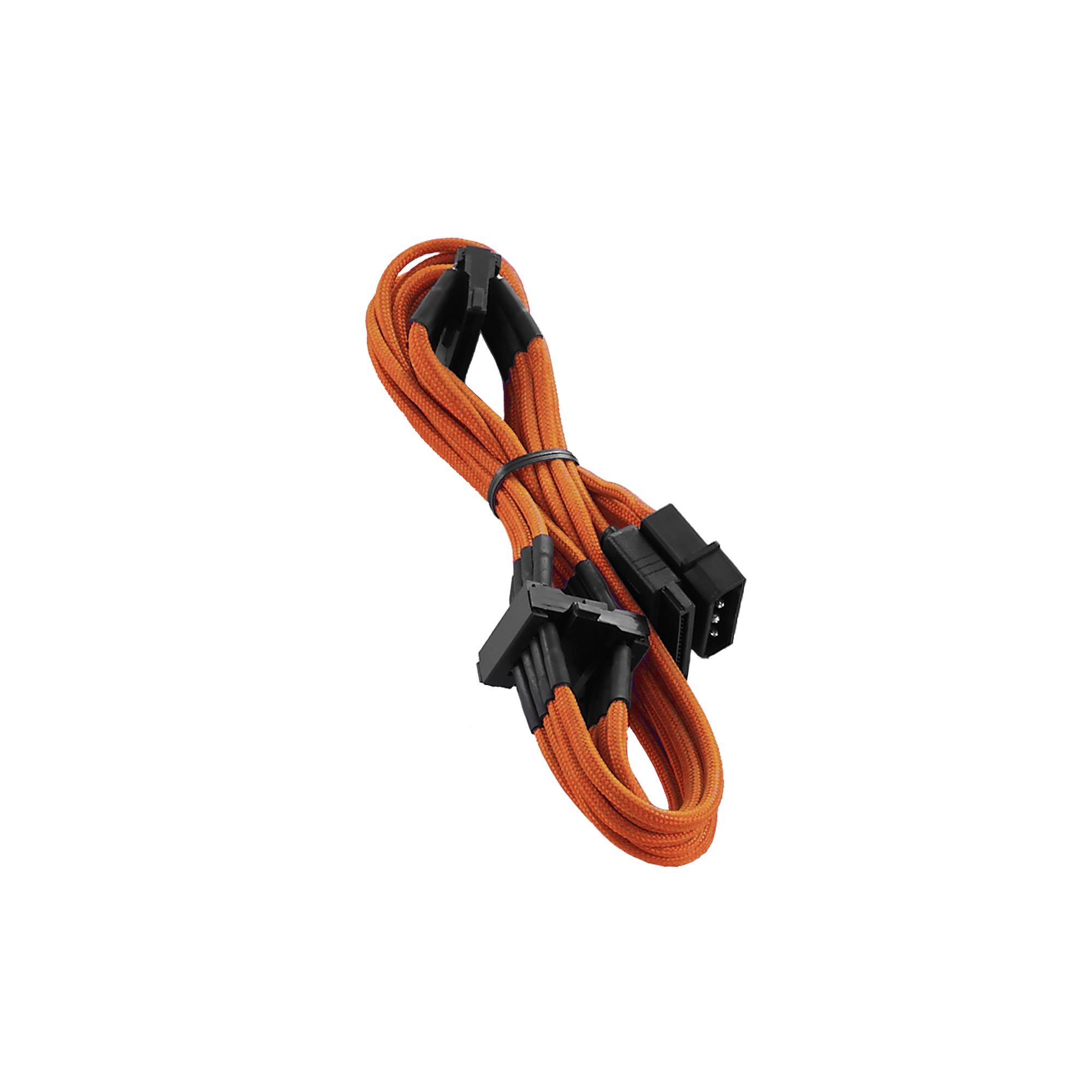 CableMod ModFlex Molex to 4 x SATA Power 80cm/20cm - Orange ...