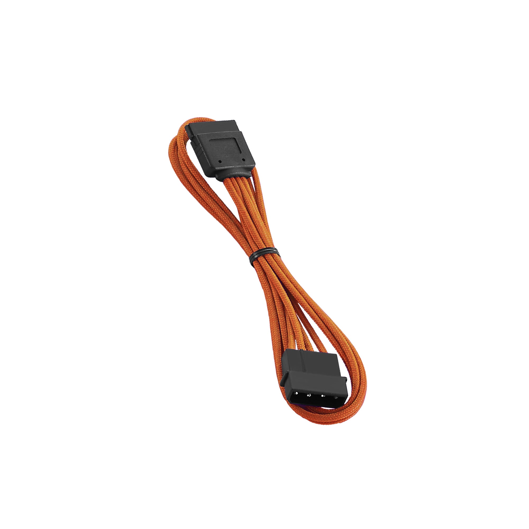 CableMod ModFlex Molex to SATA Power 30cm - Orange – Performance-PCs.com