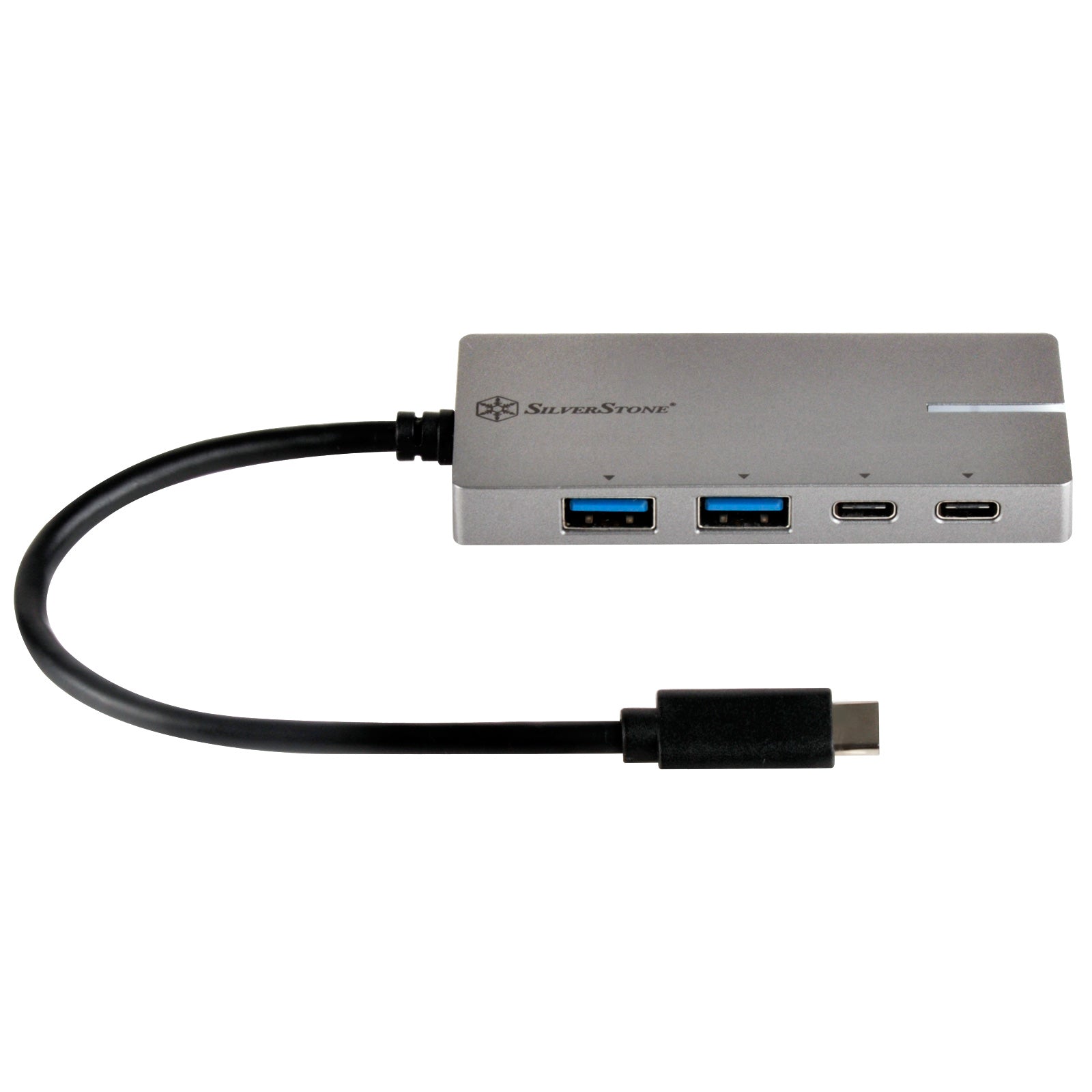 Silverstone USB 3.1 Type-C Gen 1 interface USB Hub - Charcoal SST-EP09C ...