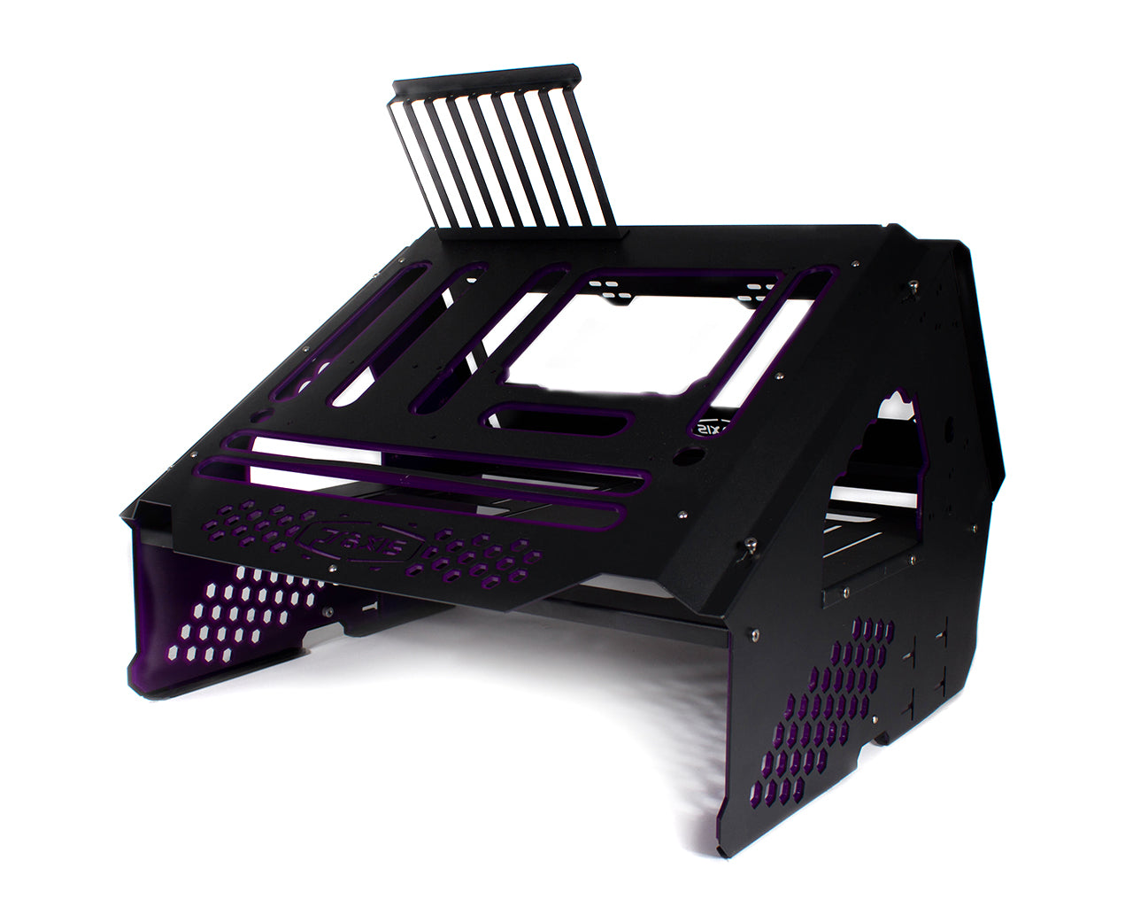 Primochill Praxis Wetbench - Black/Purple – Performance-PCs.com