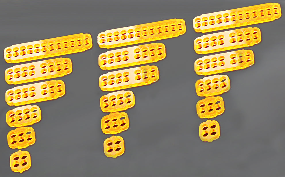 ModMyToys Allure Pro-Combs Regular Series - UV Orange MMT-PC-UOR ...