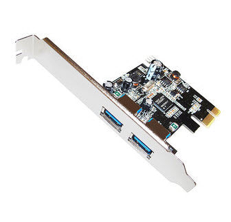 Sabrent PCIX-USB3 2-Port USB 3.0 PCIe Card - 2x External USB ...