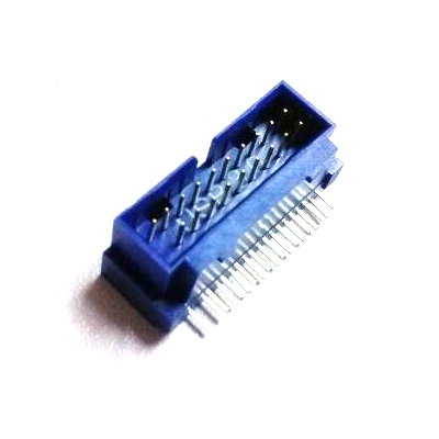 USB 3.0 20-Pin Right Angle Male IDC Connector Box Header PCB Connector ...