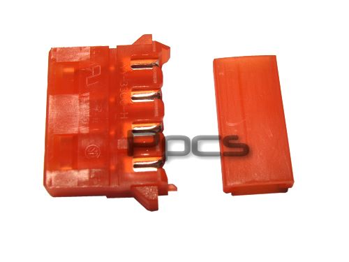 Connectx Low Profile Molex Connector - Punch Down with Cap - UV Red ACR ...